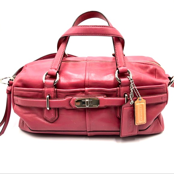 Coach | Bags | Coach Chelsea Leather Reese Satchel Handbag | Poshmark